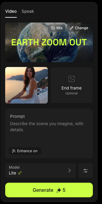 How to Create AI Earth Zoom Effect | higgsfield AI